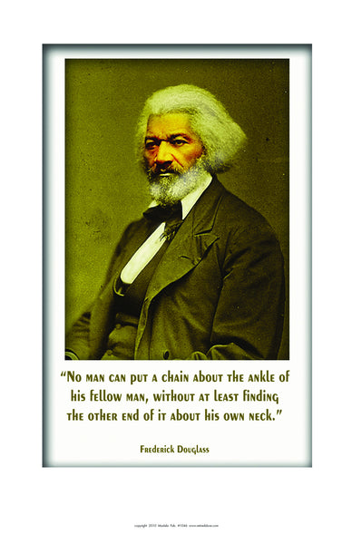 African American historical posters of Frederick Douglass #1046 ...