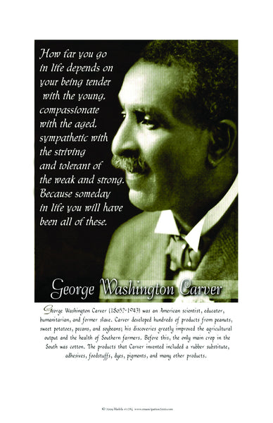 African American historical posters. George Washington Carver #1285 ...